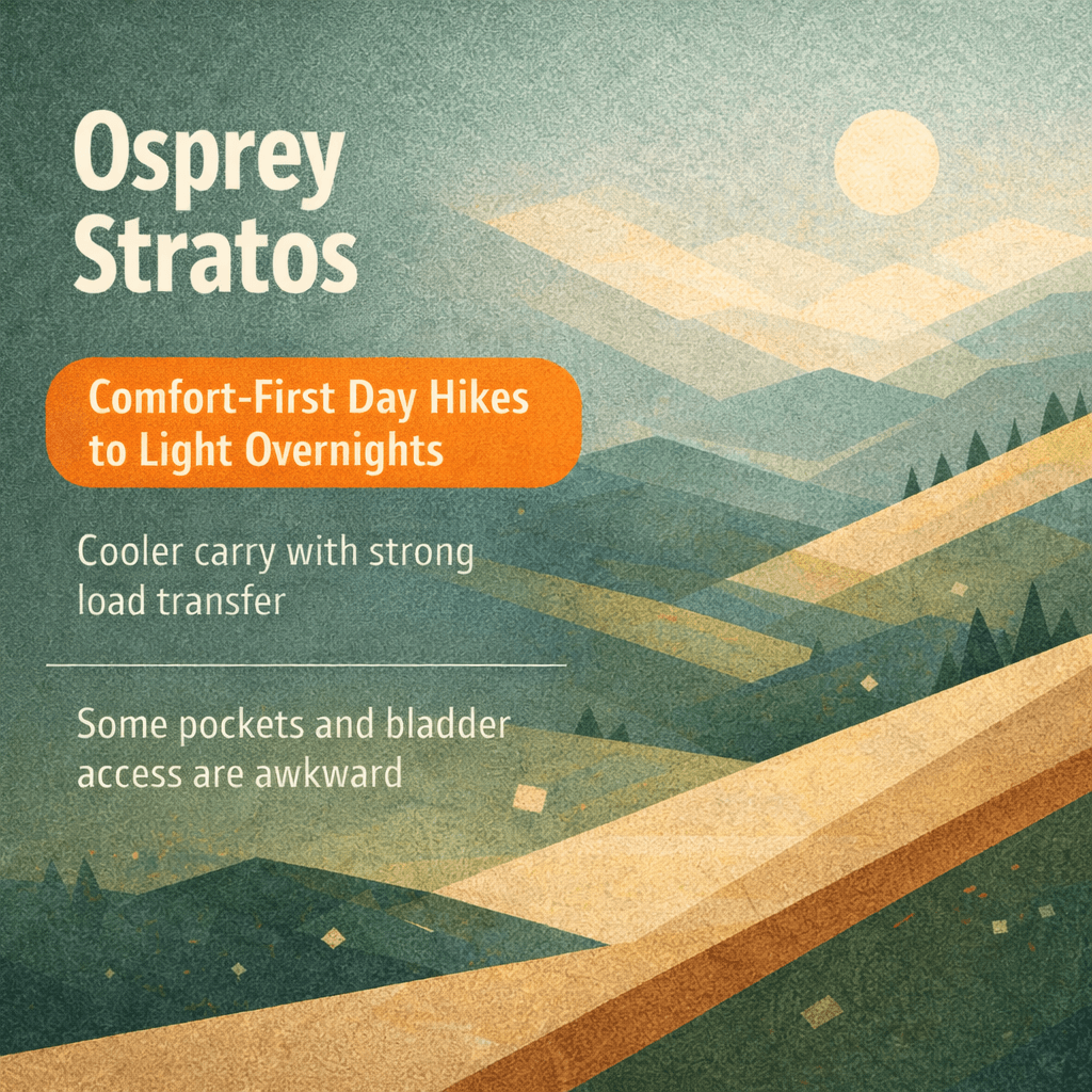 Osprey Stratos Review: Cooler Trail Carry With a Rigid-Frame Access ...